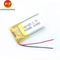 China CE RoHS 3.7v HHS Ultra Thin Lipo Battery for sale