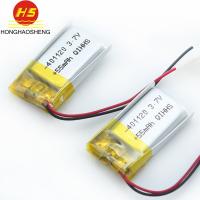 China CE RoHS 3.7v HHS Ultra Thin Lipo Battery for sale