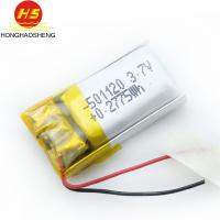 China CE RoHS 3.7v HHS Ultra Thin Lipo Battery for sale