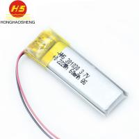 China Li Polymer 301030 HHS 3.7V 60mAh Lipo Battery for sale