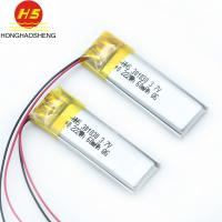 China Li Polymer 301030 HHS 3.7V 60mAh Lipo Battery for sale