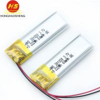 China Li Polymer 301030 HHS 3.7V 60mAh Lipo Battery for sale
