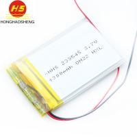 China 3.7V 180mAh 233545 Lithium Polymer Battery with PCM Protection for sale