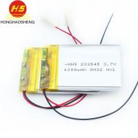 China 3.7V 180mAh 233545 Lithium Polymer Battery with PCM Protection for sale