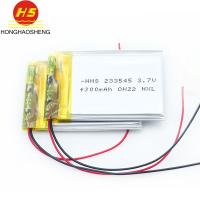 China 3.7V 180mAh 233545 Lithium Polymer Battery with PCM Protection for sale