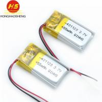 China 3.7V 50mAh 401119 Lipo Lithium Polymer Battery for Medical Devices for sale
