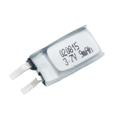 China HHS 021015 3.7V 15mAh Flat Lithium Polymer Battery Ultra Thin Mini for sale