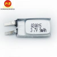 China HHS 021015 3.7V 15mAh Flat Lithium Polymer Battery Ultra Thin Mini for sale
