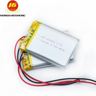 China 4.07wh 3.7v 1100mah Lipo 603450 HHS Battery for sale