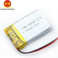 China UL 200mah Lipo 402030 Lithium Polymer Battery for sale