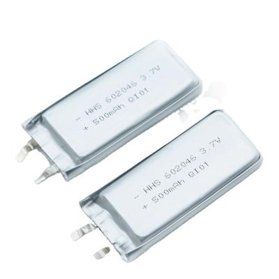China 46*20*6mm 3.7V 500mAh 602046 Lithium Polymer Battery for sale