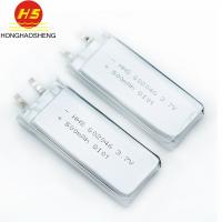China 46*20*6mm 3.7V 500mAh 602046 Lithium Polymer Battery for sale