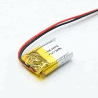 China Lipo 3.7V 30mAh Lithium Polymer Battery Pack For Bluetooth Headset for sale
