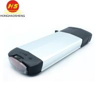 China 36V 17Ah Electric Bike Battery 10S5P Lithium Ion Rear Rack Pack ISO9001 for sale