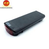 China 36V 17Ah Electric Bike Battery 10S5P Lithium Ion Rear Rack Pack ISO9001 for sale