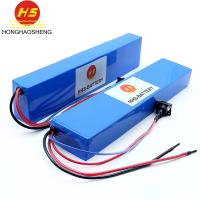China 72v 12ah 1200W 20S4P HHS Flat Lithium Ion Battery for sale