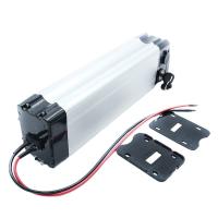 China Silver Fish Case 36v 10ah HHS Electric Bike Battery for sale