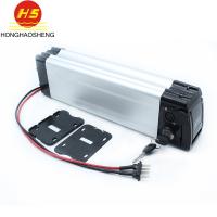 China Silver Fish Case 36v 10ah HHS Electric Bike Battery for sale