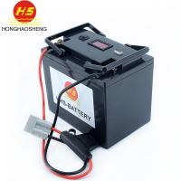 China HHS 5000 Cycles LiFePO4 12V 50Ah Solar Storage Lithium Battery Pack for sale