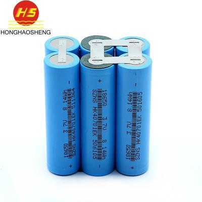 China MSDS HHS Lithium Ion 18650 Battery 3.7 V 3000mah for sale