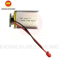 China Military Grade 103040 Lithium Polymer Battery 3.7V 1200mAh OEM ODM Custom for sale