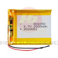 China HHS 804050 2000mAh Rechargeable Lithium Polymer Battery for Toys for sale