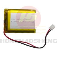 China 2500mAh Rechargeable Lithium Polymer Cell UN38.3 MSDS KC IEC62133 for sale