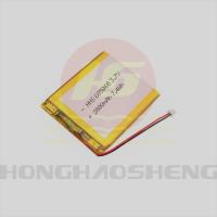 China HHS 605060 2000mAh Lithium Ion Polymer Battery Rechargeable type for sale