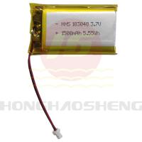 China 1500mAh Lithium Polymer Battery with UN38.3 MSDS KC IEC62133 Certificates for sale