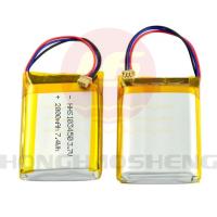 China HHS 103450 2000mAh 3.7V Rechargeable Lithium Polymer Battery 500 Cycles for sale