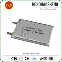 China HHS 503450 1000mAh Lithium Polymer Battery for Home Appliances for sale