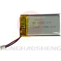 China OEM ODM Rechargeable Lithium Polymer Battery Pack 500 Times Cycle Life for sale