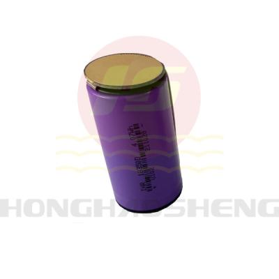 China HHS 1100mAh 3.7V 18350 Rechargeable Lithium Battery with PCM for Torch for sale
