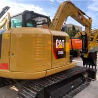 China Powerful Yellow Hydraulic Used CAT Excavator Crawler Type 2nd Hand Diggers CAT308D for sale