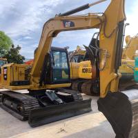 China Powerful Yellow Hydraulic Used CAT Excavator Crawler Type 2nd Hand Diggers CAT308D for sale