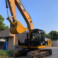 China Agricultural Used CAT Excavator Second Hand Backhoe Excavator CAT325D Yellow Color for sale