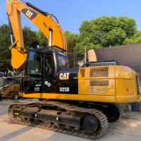 China Agricultural Used CAT Excavator Second Hand Backhoe Excavator CAT325D Yellow Color for sale