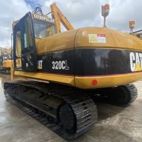 China Cat 320 Used Caterpillar Mini Excavator 110kw 2000rpm excavating equipment for sale