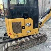 China Material Handling Old Mini Excavator Digger Cat302 Earth Moving Machinery for sale