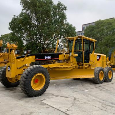 China High Performance Used Grader CAT 140H Motor Grader for Road Construction for sale