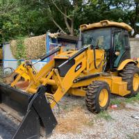 China 3283kg Load Used Loader 2nd Hand CAT 420F Backhoe Loader 76.1kW For Construction for sale