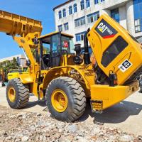 China Building Used Backhoe Loader CAT 966H 6T Load 2nd Hand Tractor Backhoe Loader for sale