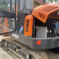 China Farmland Used Mini Excavator DOOSAN 55 Crawler Excavator Construction Equipment for sale