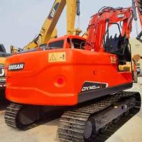 China Used Doosan DH140 12 Tons Crawler Excavator Old Earth Moving Machinery for sale