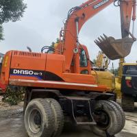 China Second Hand Original Excavator Digger Equipment DOOSAN 150W-7 39.7kW for sale