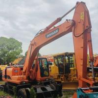 China Doosan 210w Used Construction Equipment Hydraulic Crawler Excavator 19800 Kg for sale