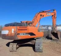 China Used Excavator Digger Doosan DH215W Construction Machinery 48KW Fuel Saving for sale
