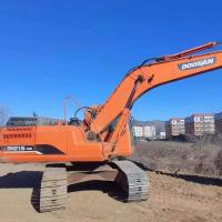 China Used Excavator Digger Doosan DH215W Construction Machinery 48KW Fuel Saving for sale
