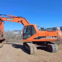 China Used Excavator Digger Doosan DH215W Construction Machinery 48KW Fuel Saving for sale