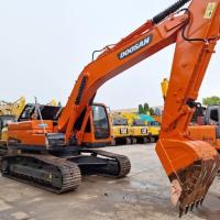 China Second Hand DOOSAN Hydraulic Digger DH225 Used Excavating Equipment for sale